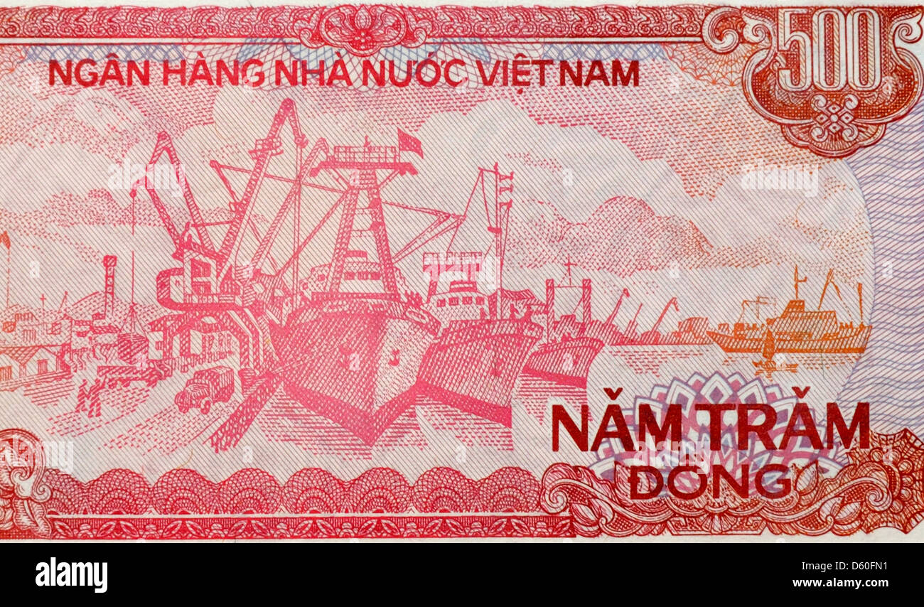 Vietnam banknote hi-res stock photography and images - Alamy