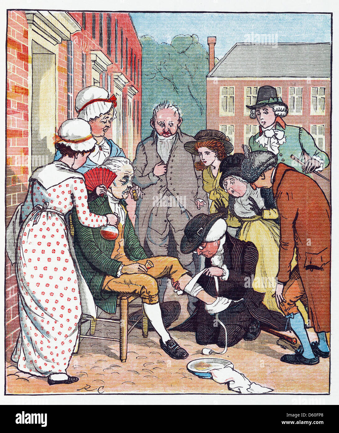 An illustration from the Randolph Caldecott collection, page 0113 ...