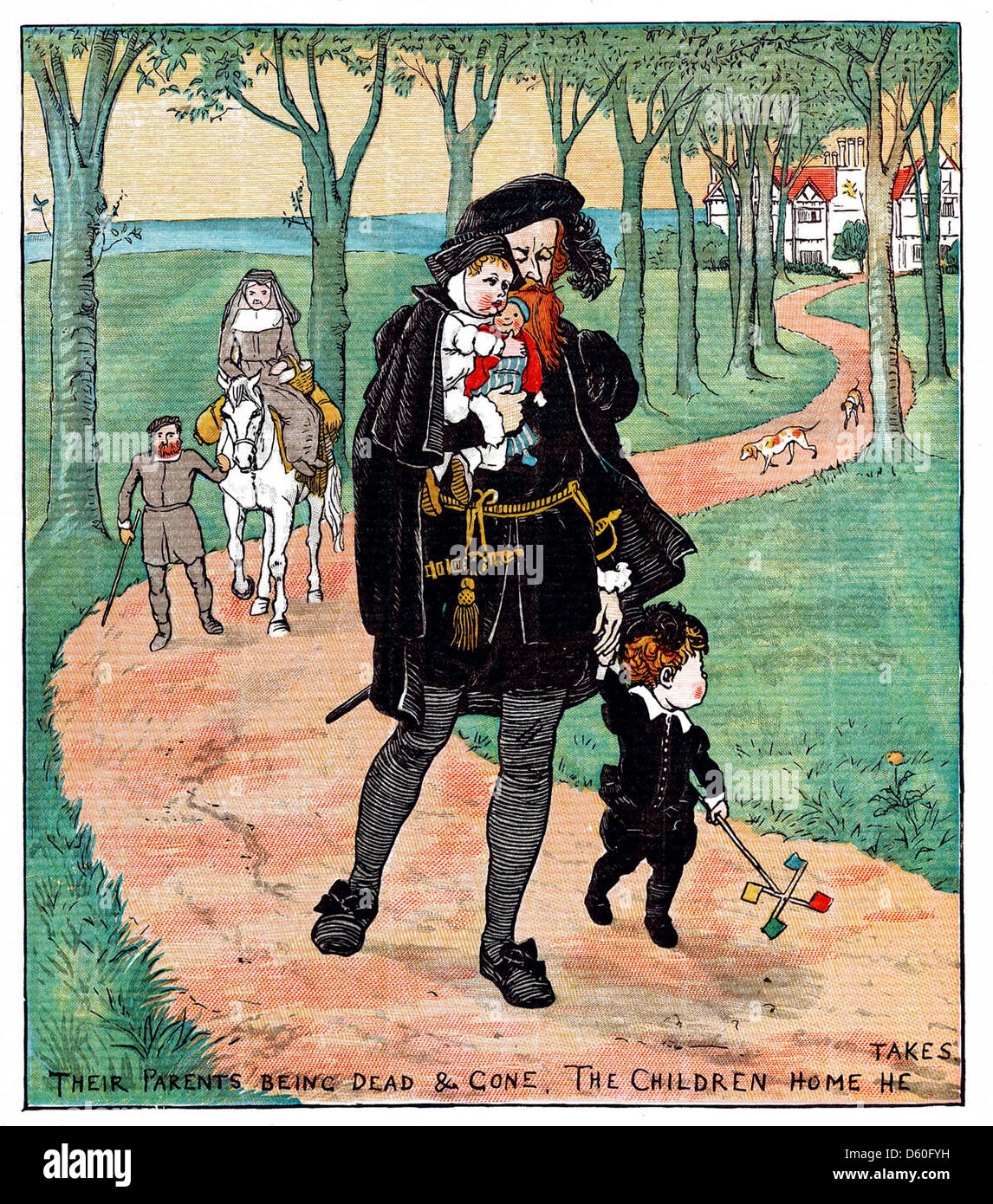 Randolph Caldecott collection page 0134 Stock Photo - Alamy