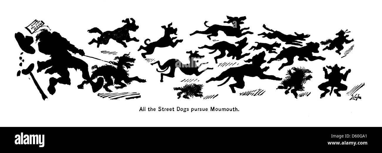 This 1878 image depicts a silhouette of a cat, illustrating the ...