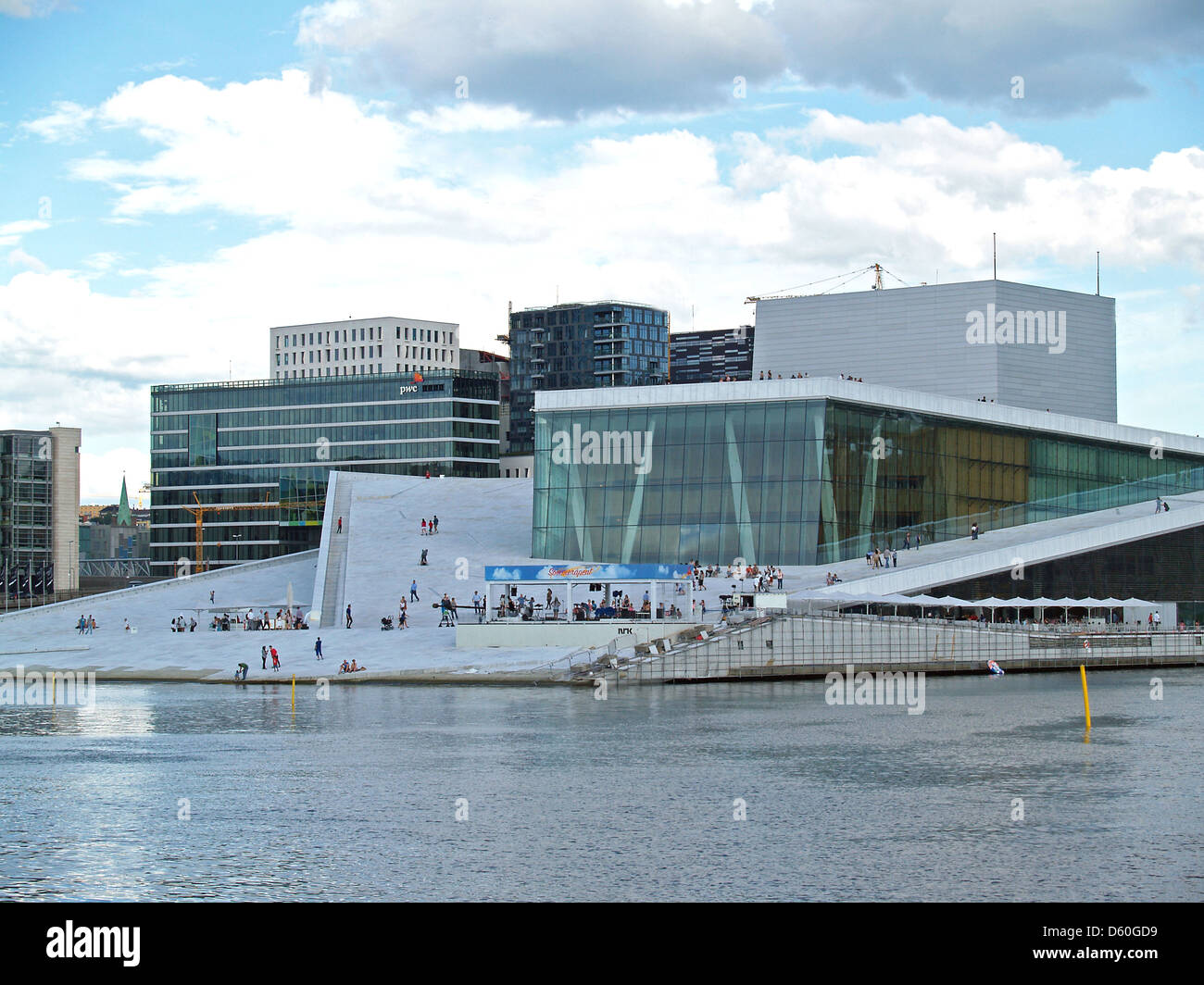 The Oslo Opera House, Norway Stock Photo - Alamy
