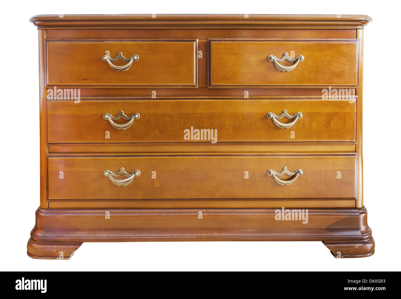 wooden oak chest Stock Photo - Alamy