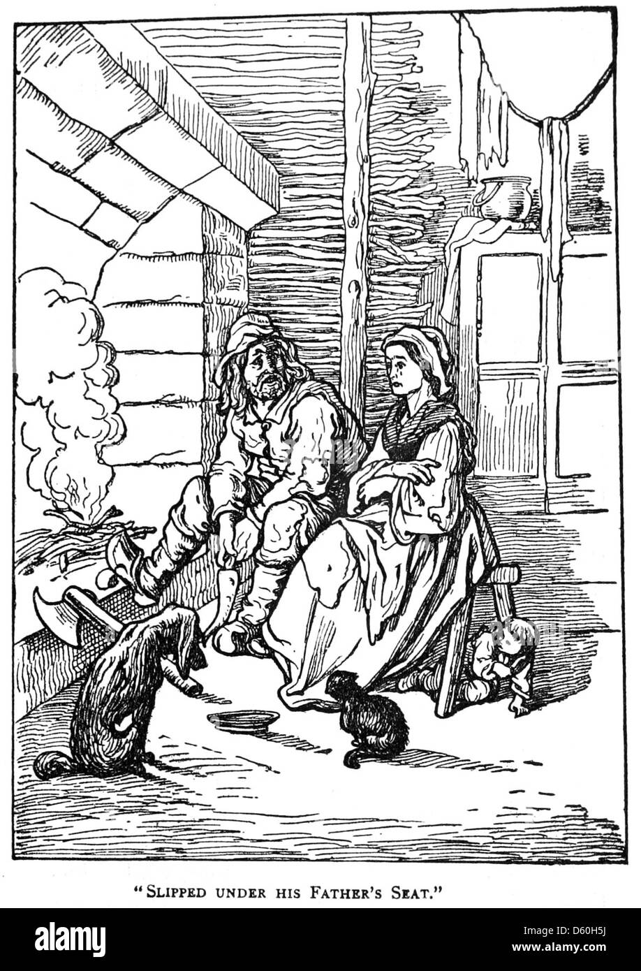 Mother goose illustration hi-res stock photography and images - Alamy