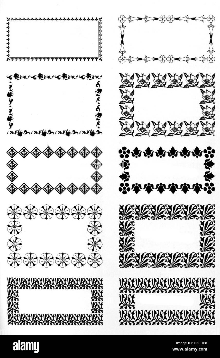 This 1900 catalog presents a wide variety of type specimens, ornamental ...
