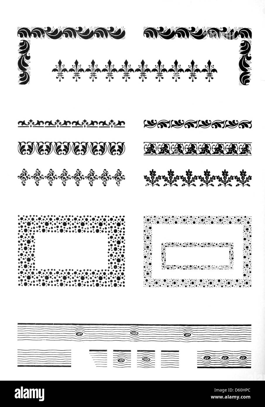 This 1900 catalogue showcases various type specimens, ornamental ...