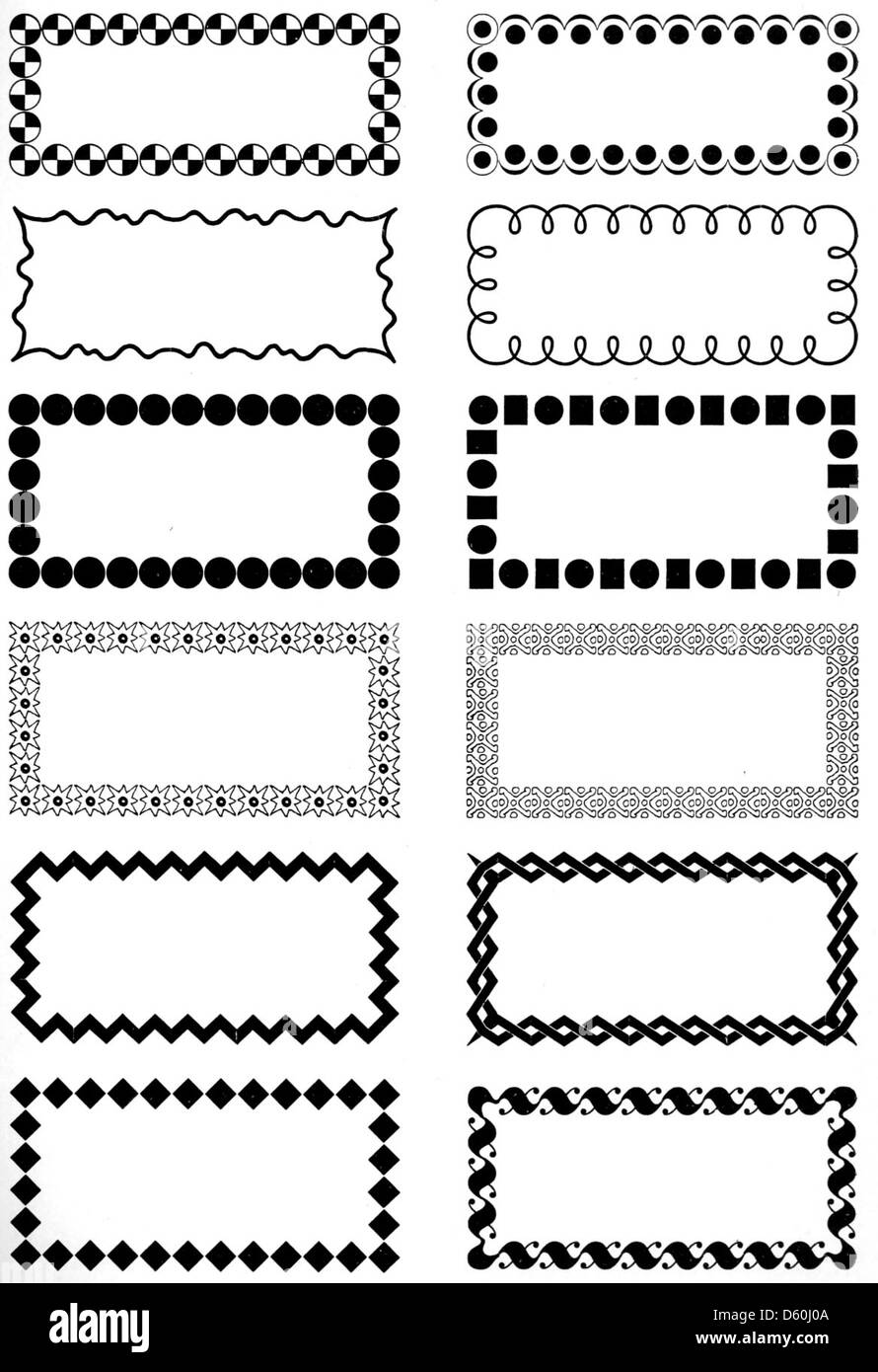 An image from the 1900 'Desk Book of Type Specimens,' showcasing ...