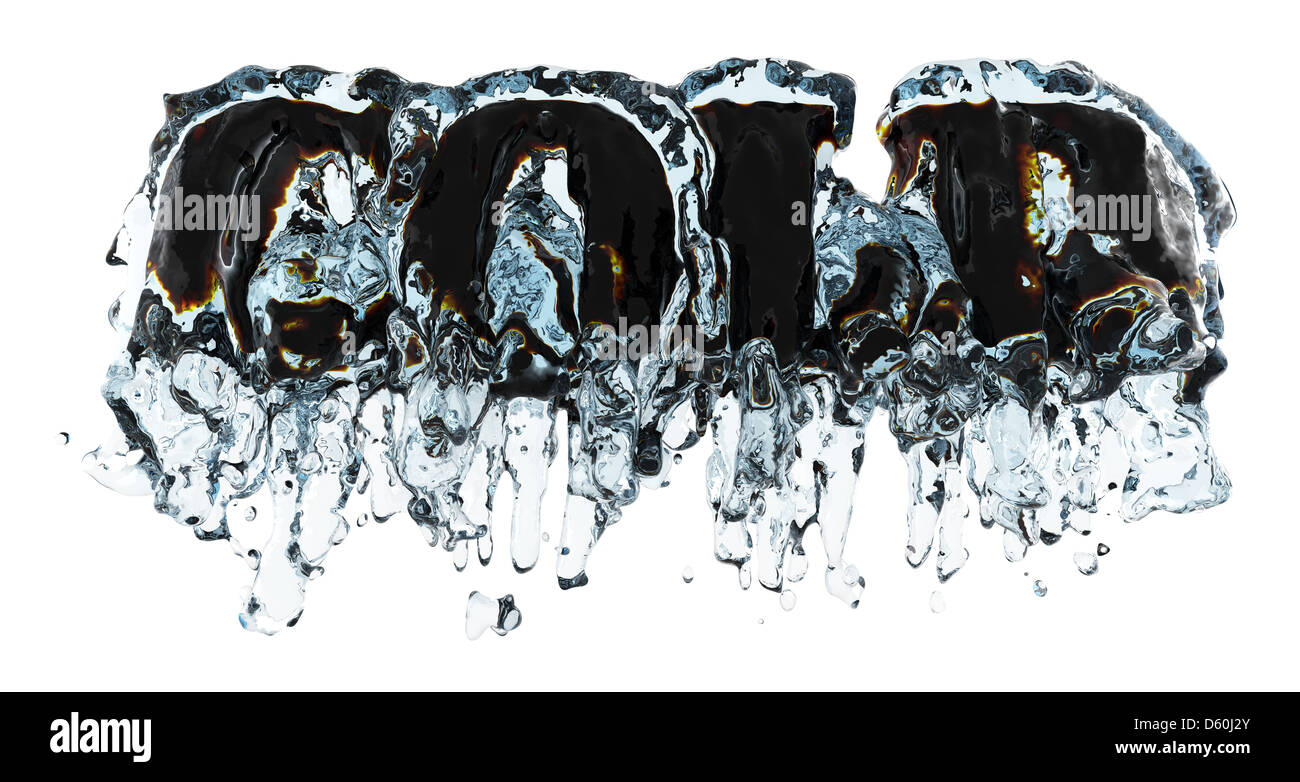 Cold water word sink hi-res stock photography and images - Alamy