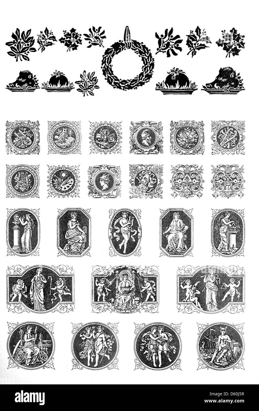 This image likely depicts a page from a 1900 catalog of type specimens ...