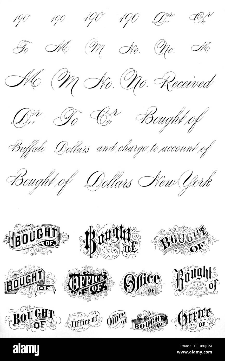 This image is from the 1900 desk book of type specimens, showcasing ...