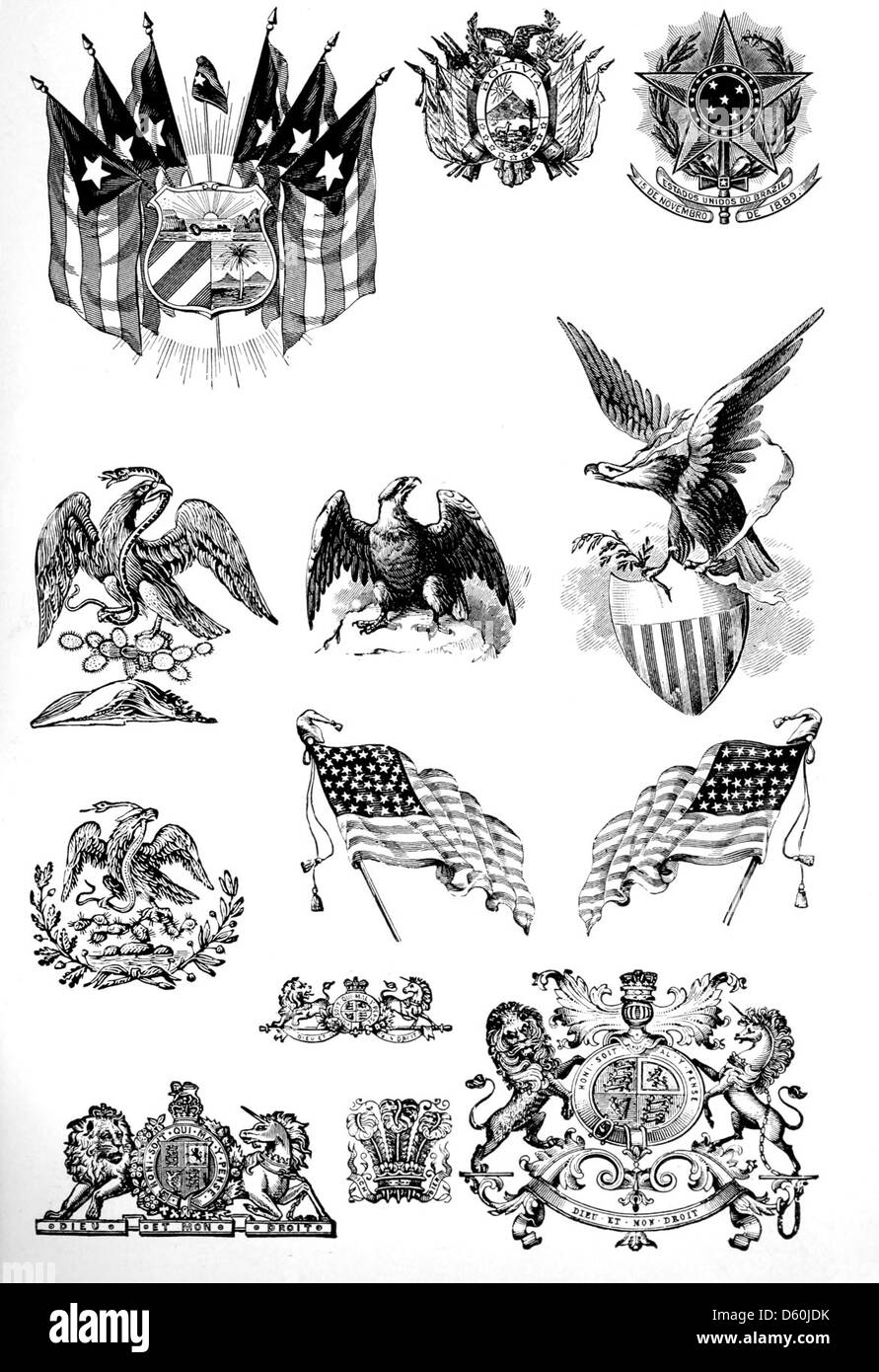An image from a 1900 printing catalogue, featuring a detailed example ...