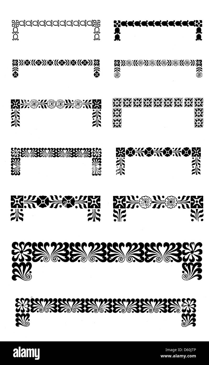 An 1897 catalogue of printing machinery and materials, showcasing type ...