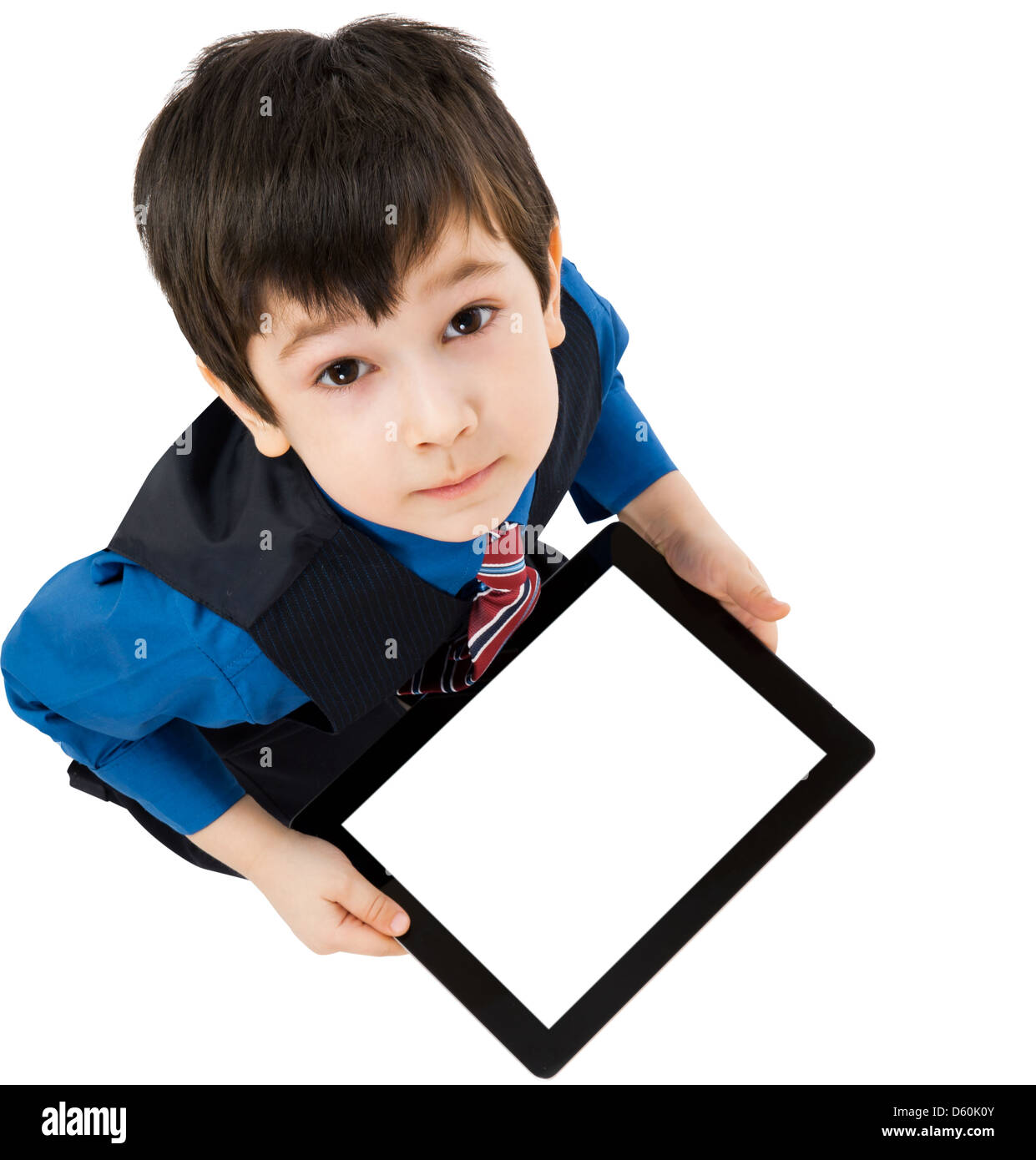 Child with digital tablet Stock Photo - Alamy