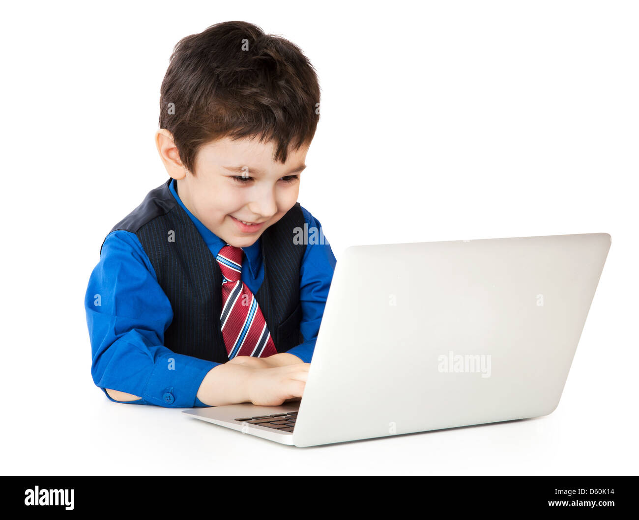 child with notebook Stock Photo - Alamy