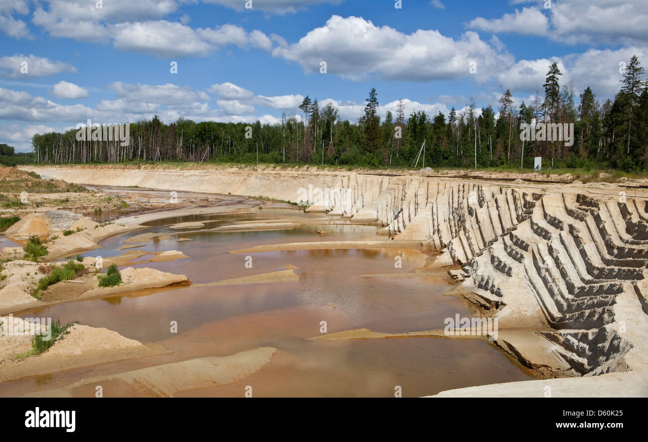 Open cast mine hi-res stock photography and images - Alamy