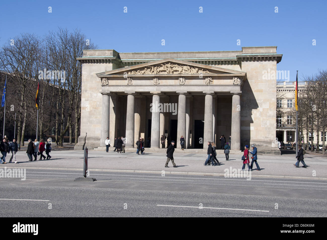Neue Wache building in Berlin Germany Stock Photo - Alamy