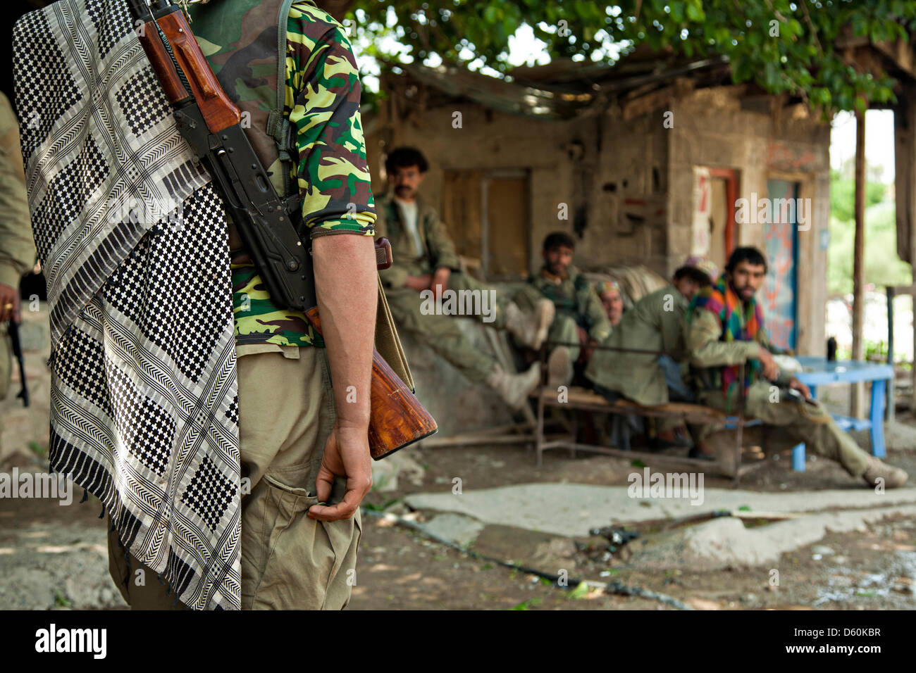 Afghan Local Police arrive with US Marine Special Operations forces to ...