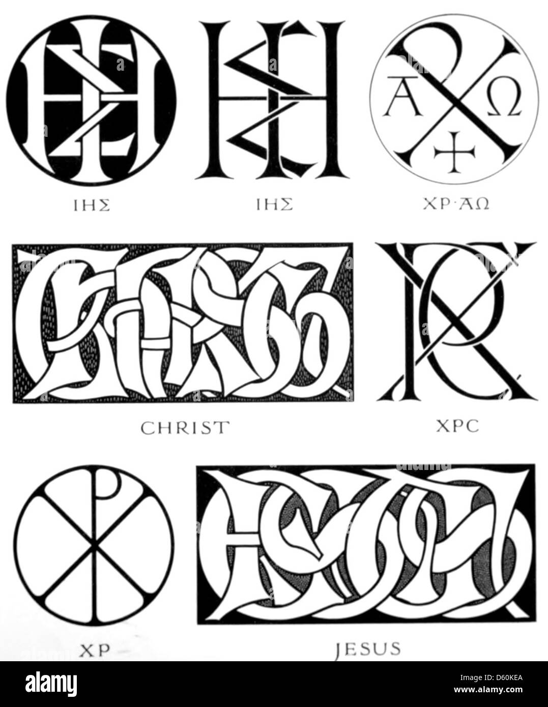 A 1906 publication showcasing a collection of monograms and ciphers ...