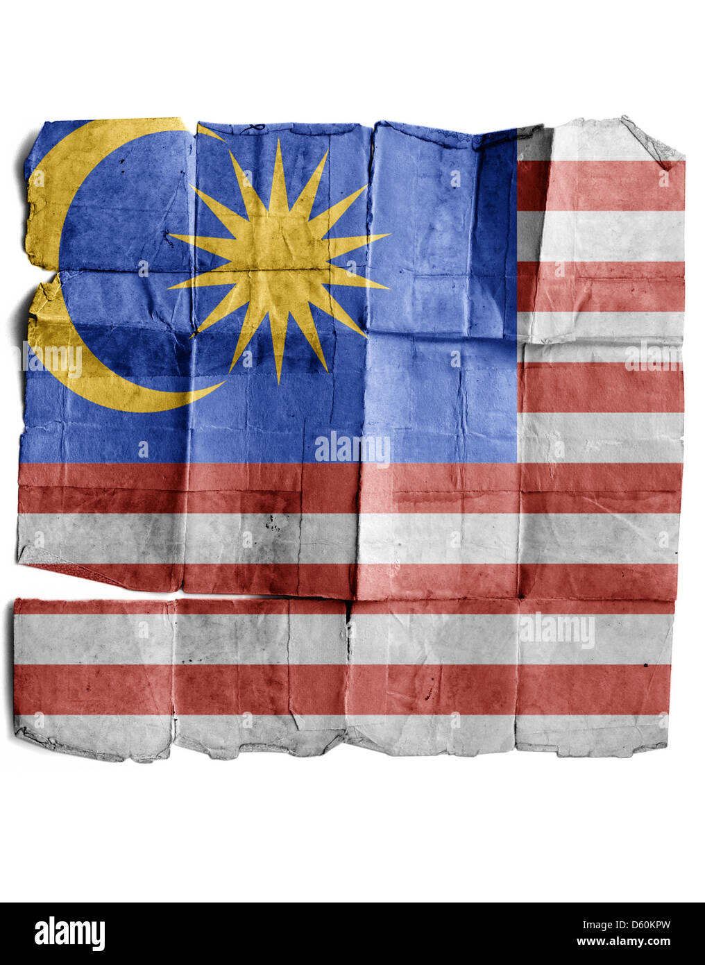 Old malaysian flag hi-res stock photography and images - Alamy