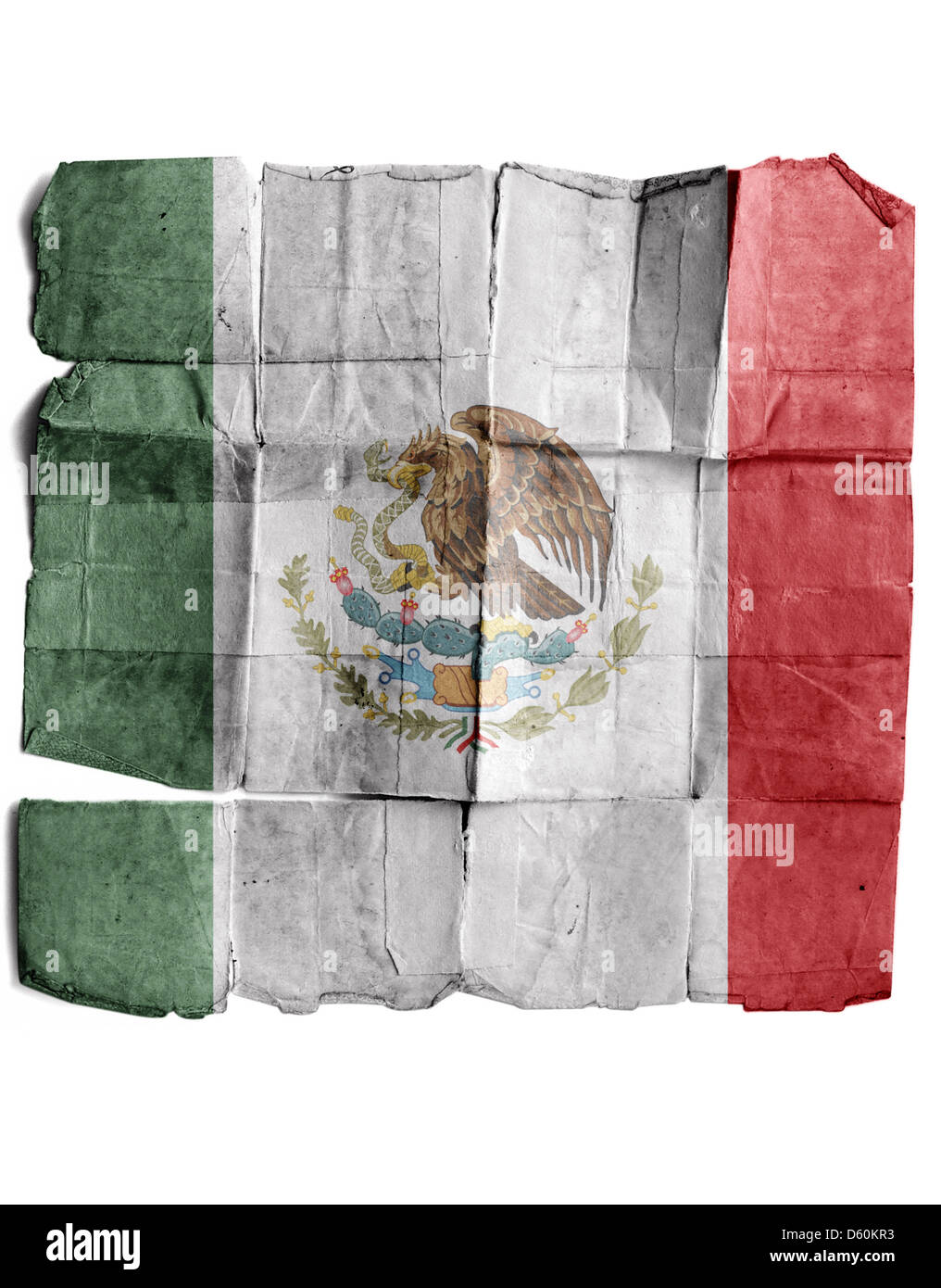 Old mexico flag hi-res stock photography and images - Alamy