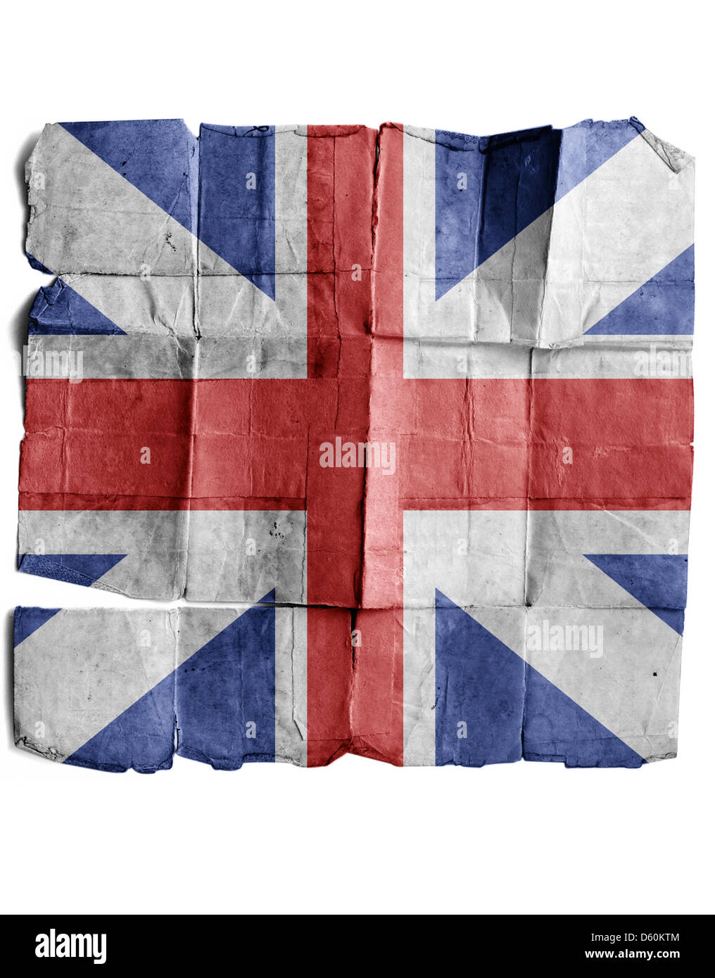 British historical mark on the old paper Stock Photo - Alamy