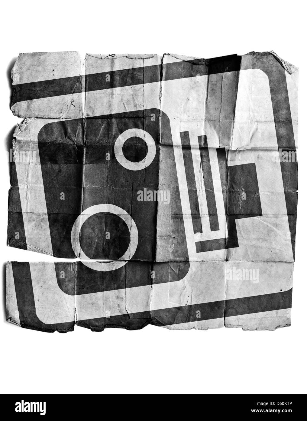 Speed camera sign Stock Photo - Alamy