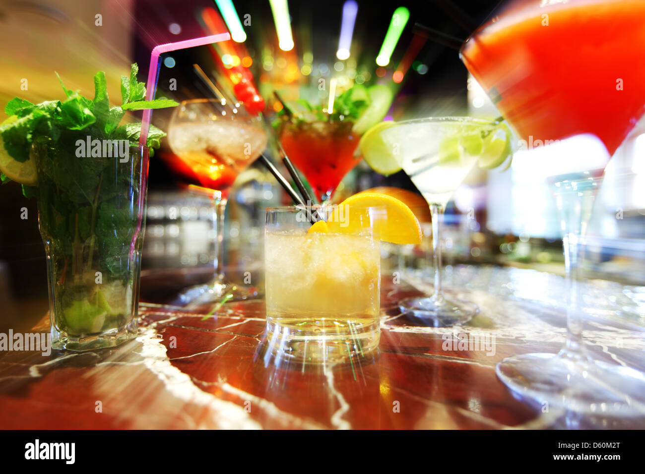 Collection of cocktails hi-res stock photography and images - Alamy