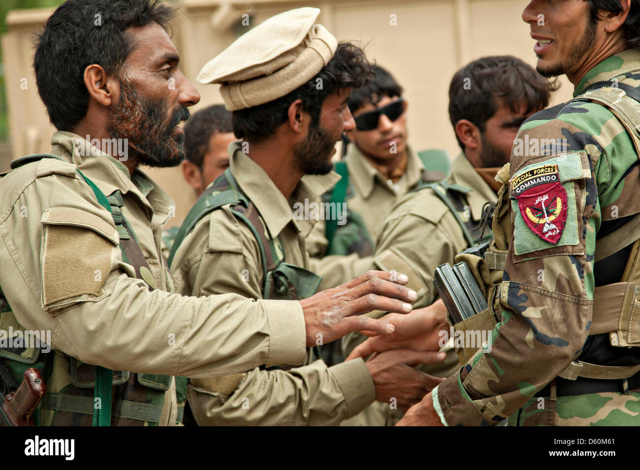Afghan national army commando corps hi-res stock photography and images ...