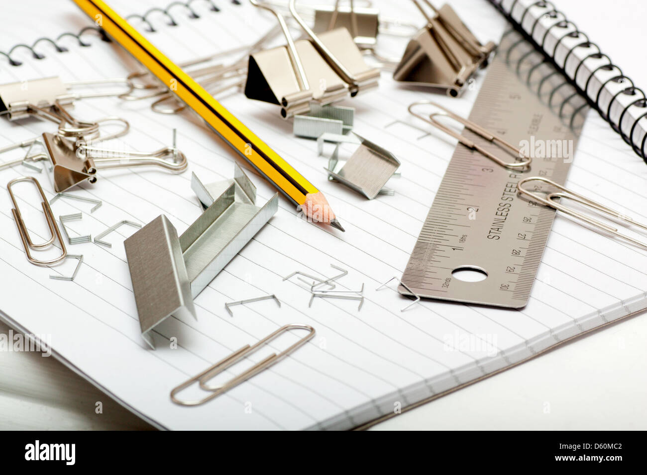 Pencil and ruler hi-res stock photography and images - Alamy