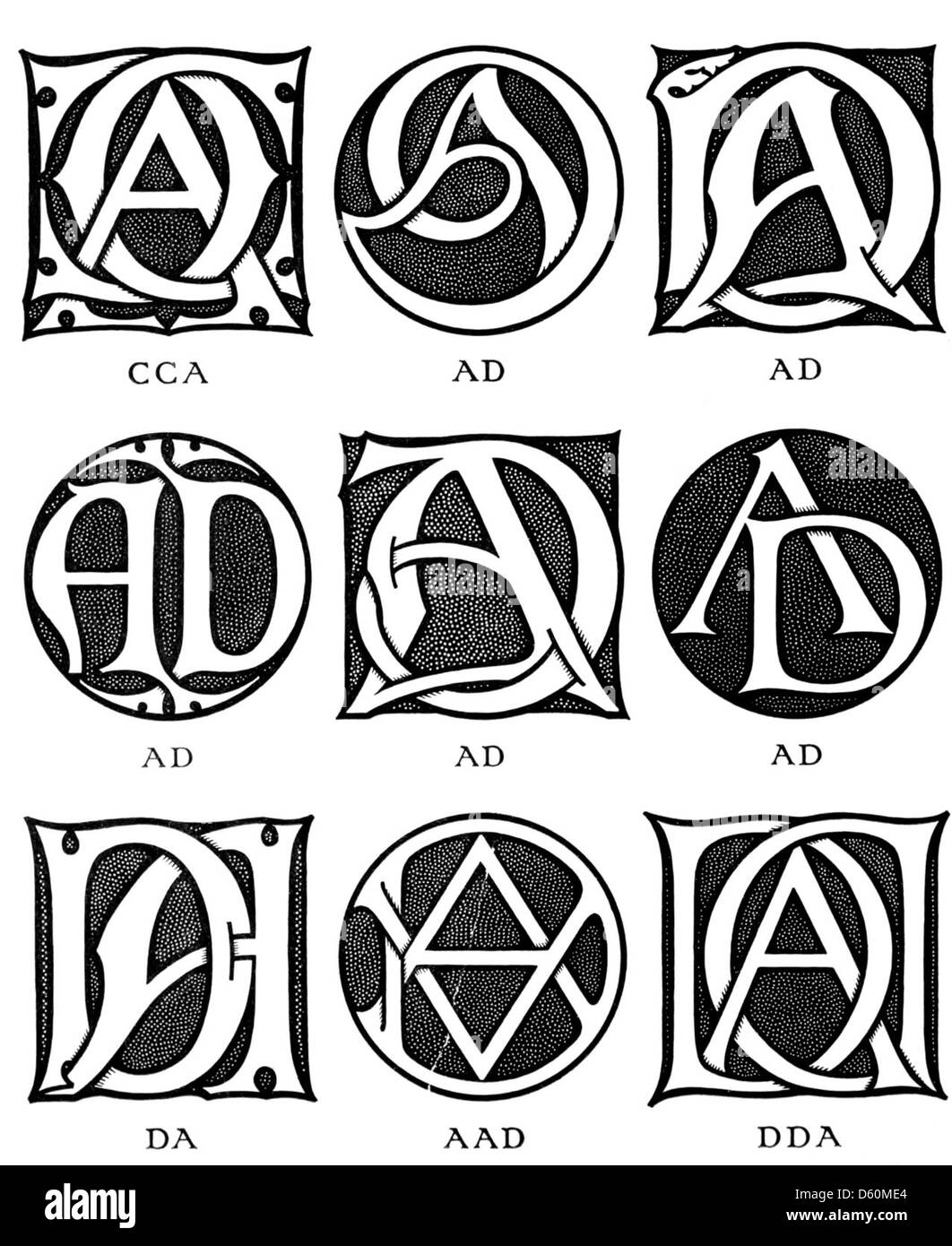 Monograms hi-res stock photography and images - Alamy