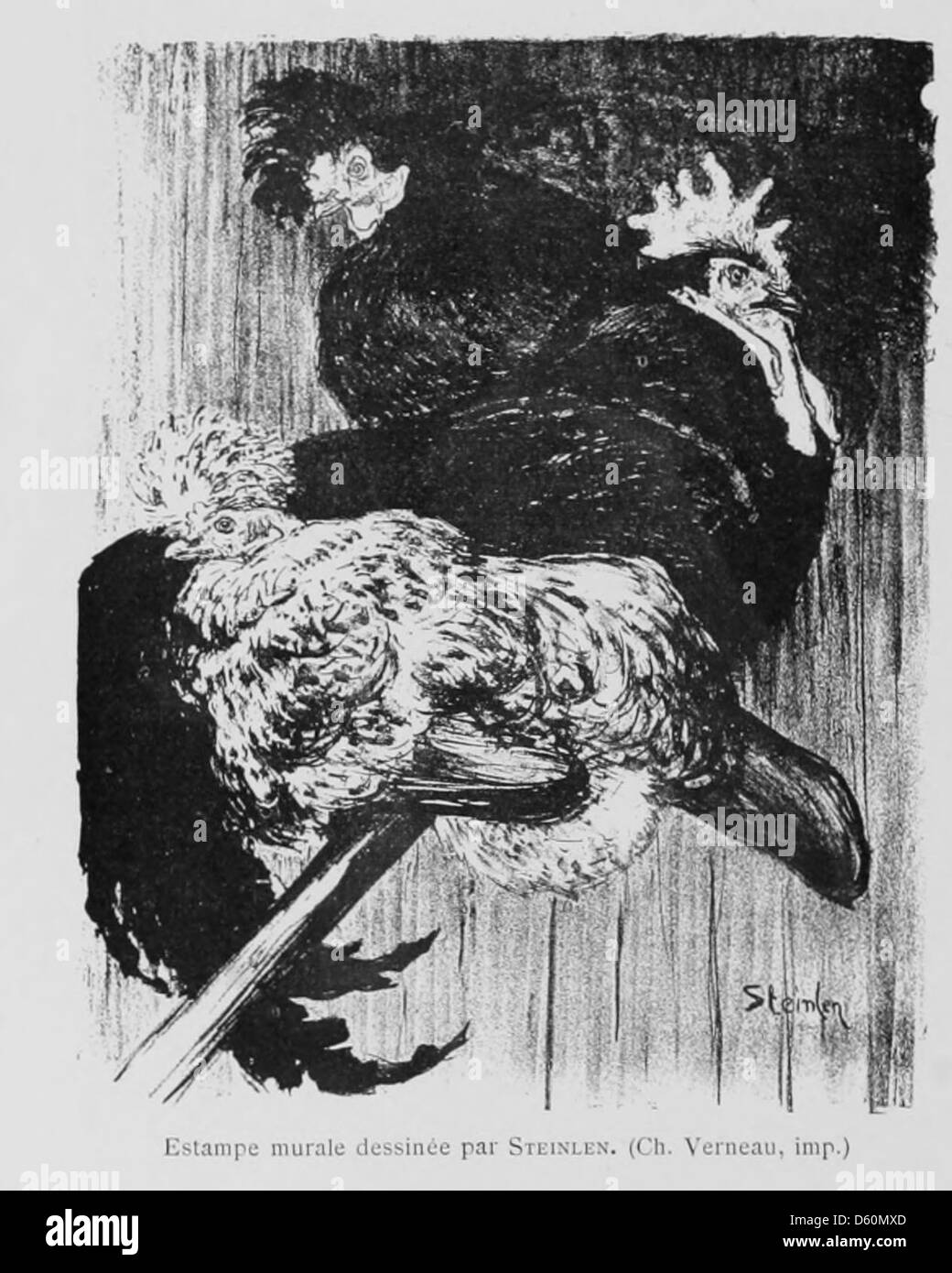 This collection of French posters from 1886-1895, titled 'Les Affiches ...