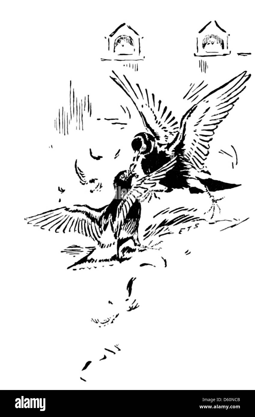 An illustration from 'Animal Heroes,' showcasing various animals who ...