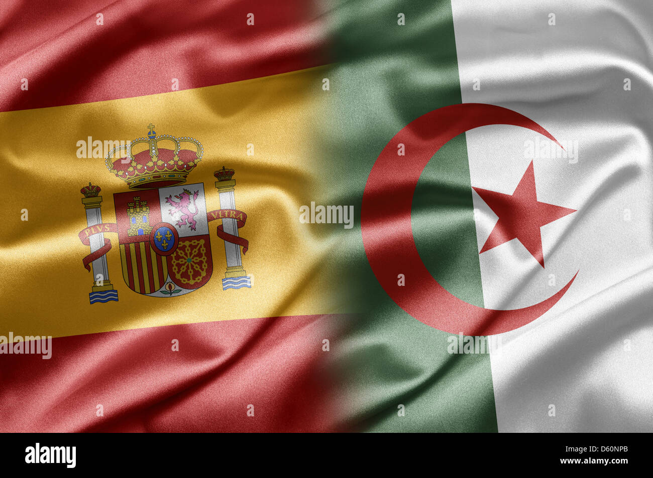 Spain and Algeria Stock Photo - Alamy