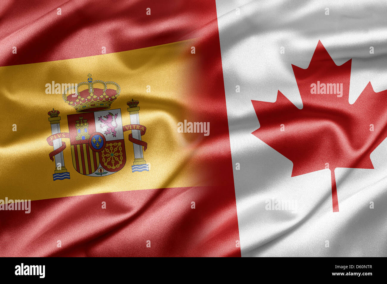 Spanish flag canada hi-res stock photography and images - Alamy