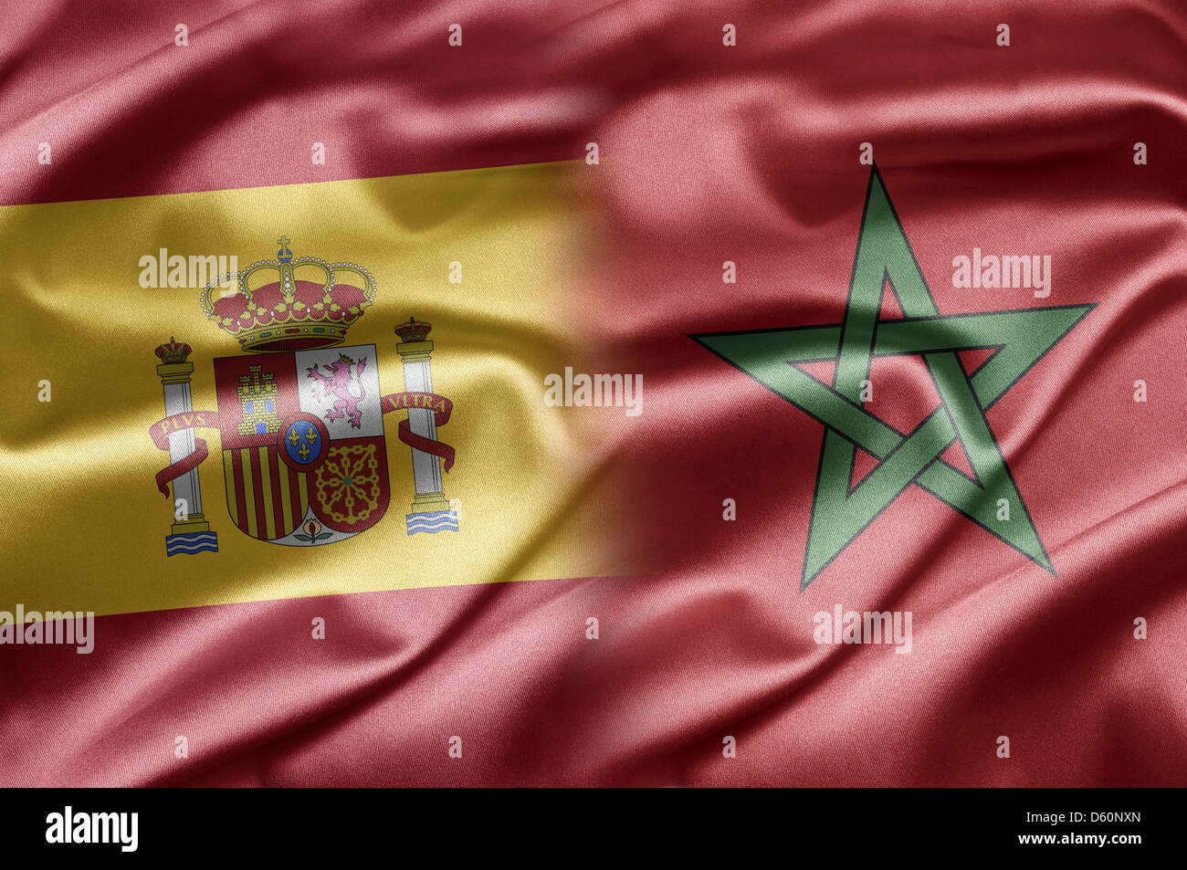 Spain and Morocco Stock Photo - Alamy