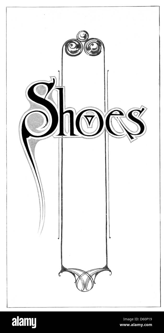 Illustrated shoe Black and White Stock Photos & Images - Alamy