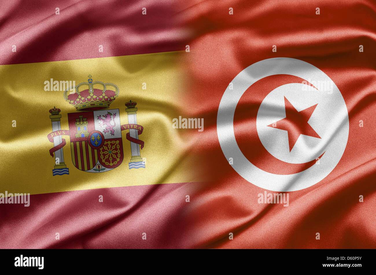 Spain and Tunis Stock Photo - Alamy