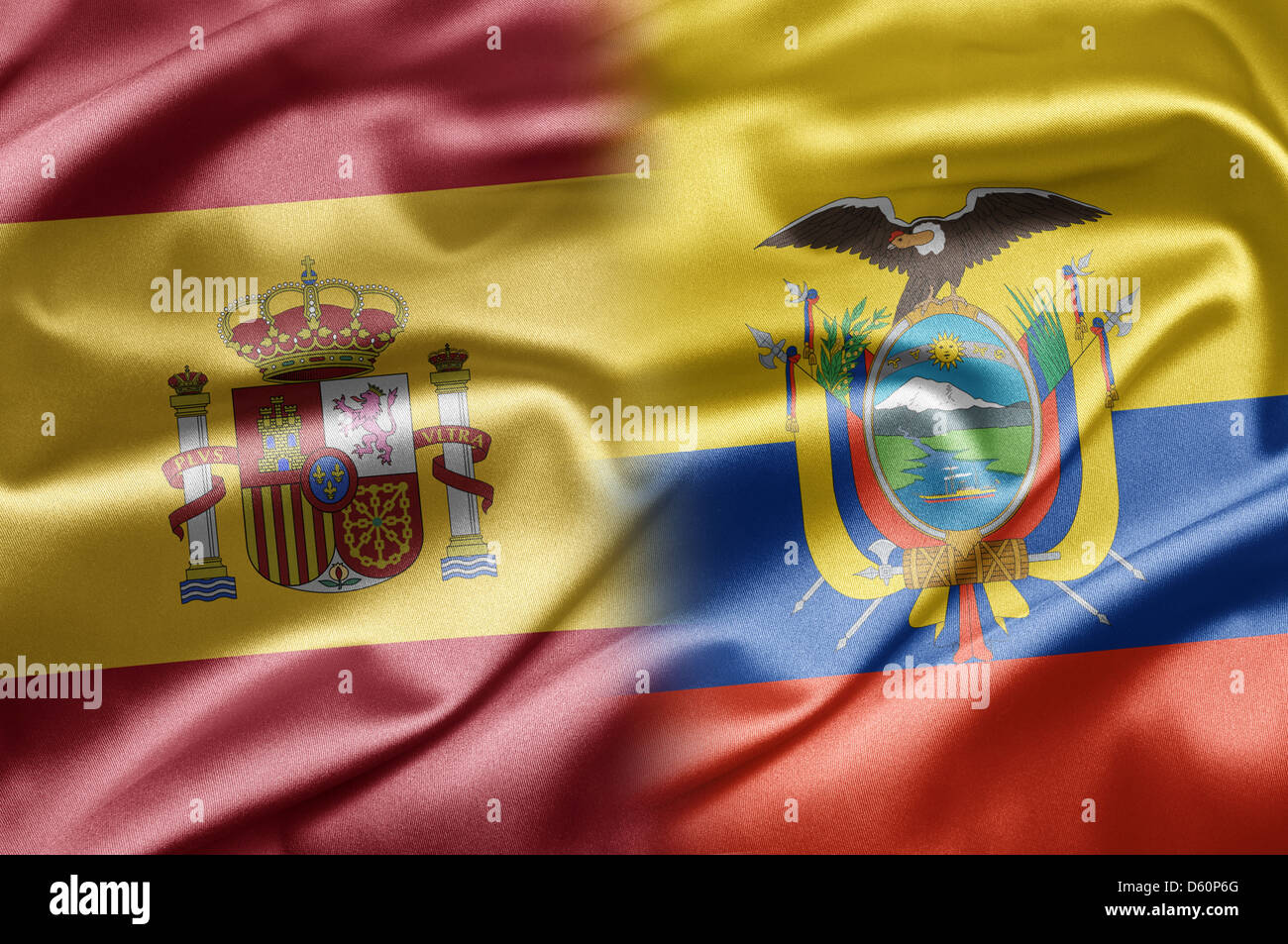 Spain and Ecuador Stock Photo - Alamy