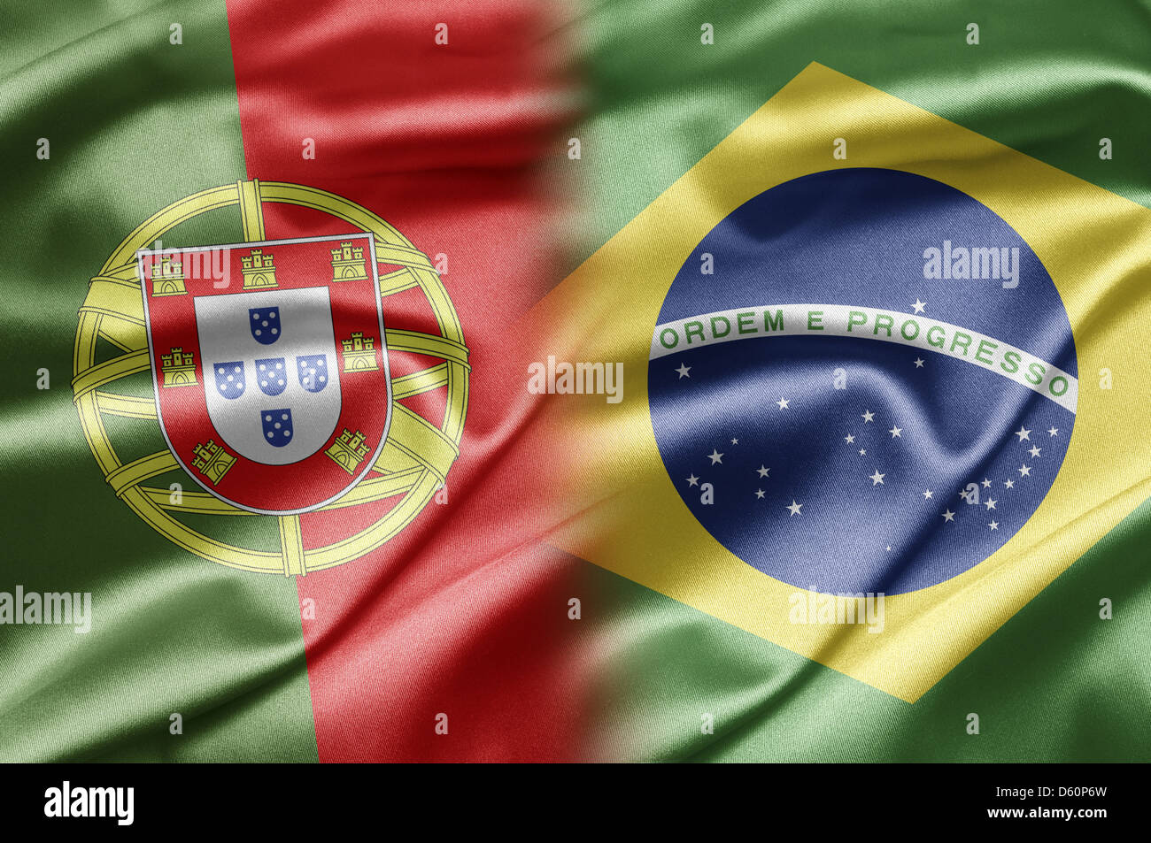 Portugal brazil flag hi-res stock photography and images - Alamy