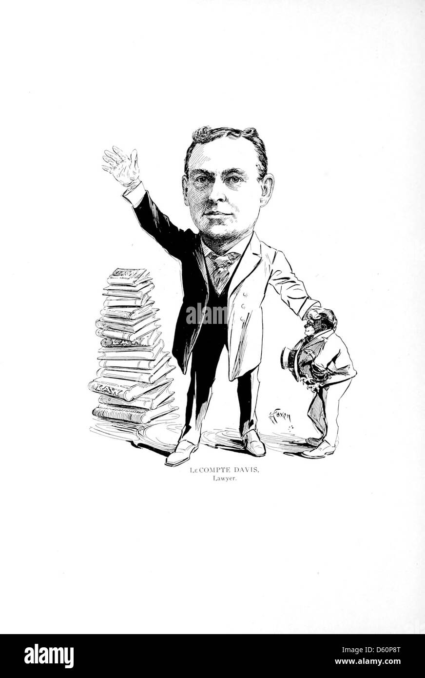 An illustration from 'As We See'Em,' likely a collection of visual ...