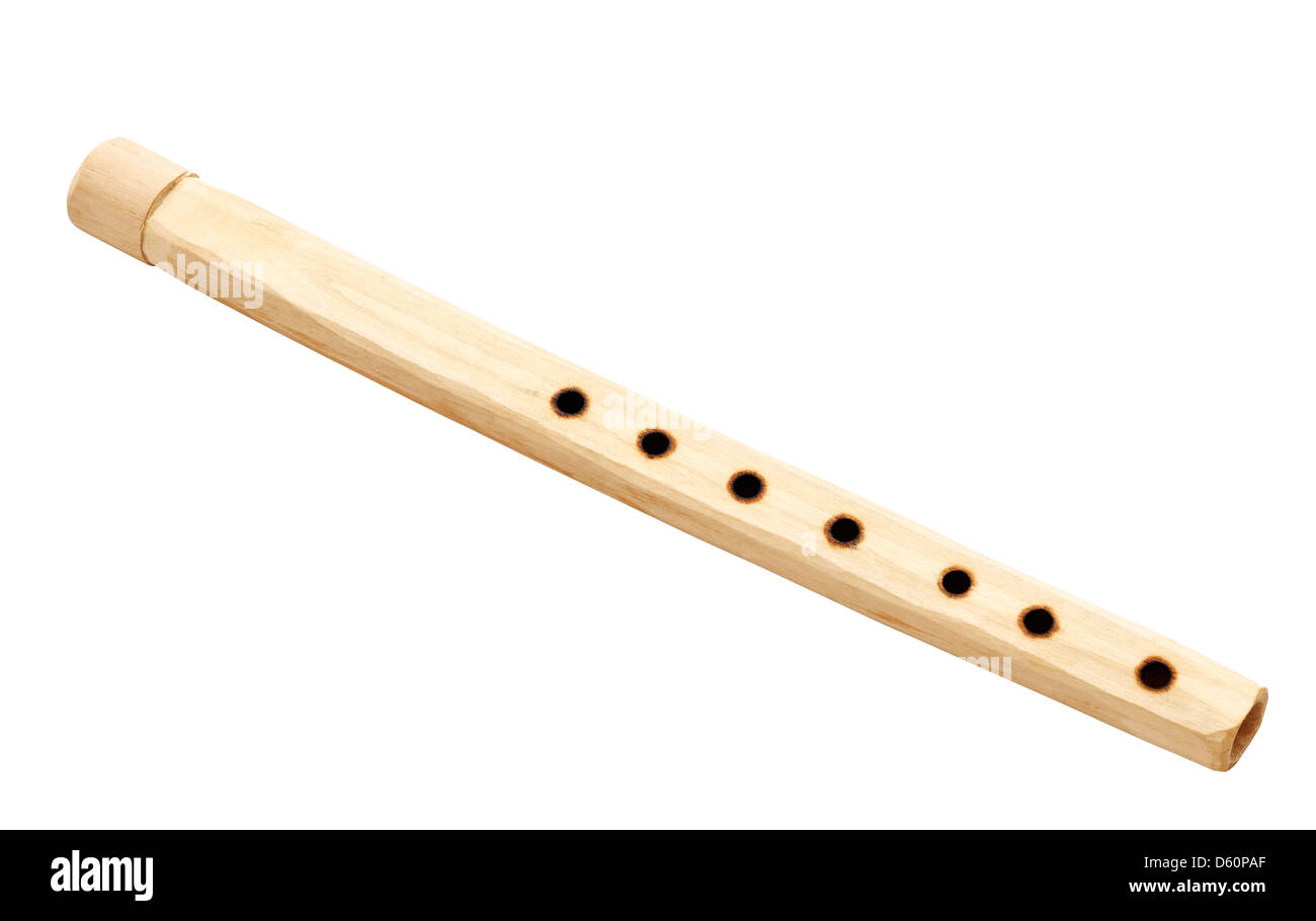 Traditional Bulgarian hand-made musical instrument Duduk Stock Photo ...