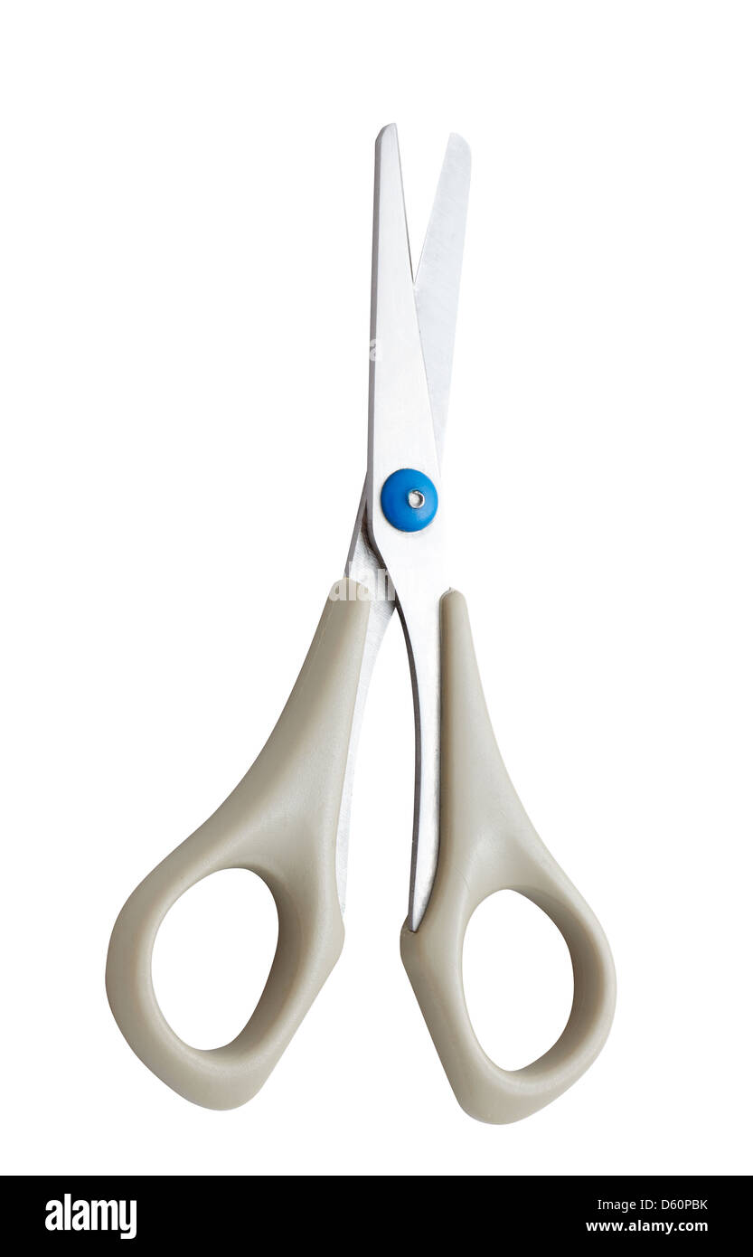 Scissors isolated on white with vector clipping path included Stock ...