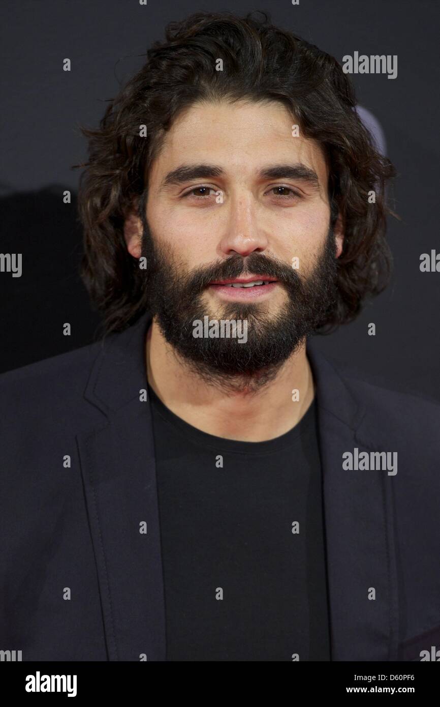 Madrid, Spain. 10th April 2013. Alex Garcia attends Alacran Enamorado ...