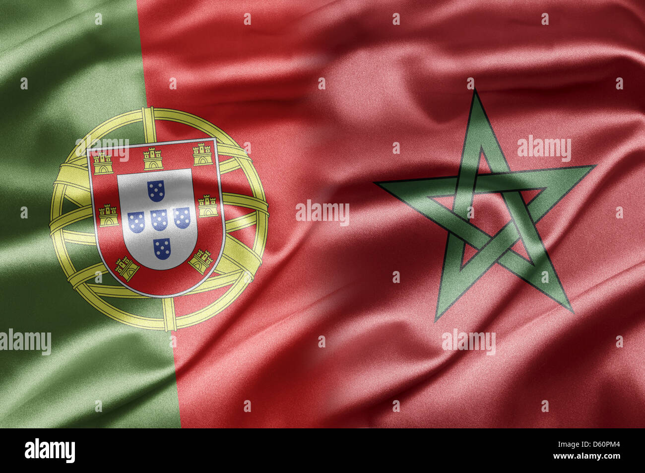 Portugal and Morocco Stock Photo - Alamy