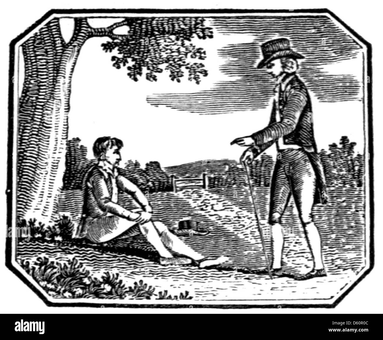 A collection of images and illustrations from 1834, showcasing the ...