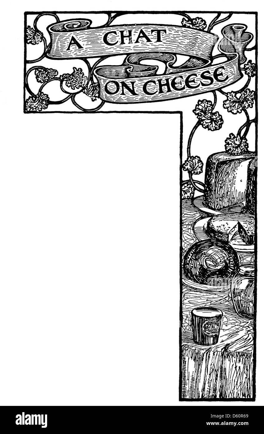 An illustration of a decorative border from 'A Bachelor's Cupboard ...