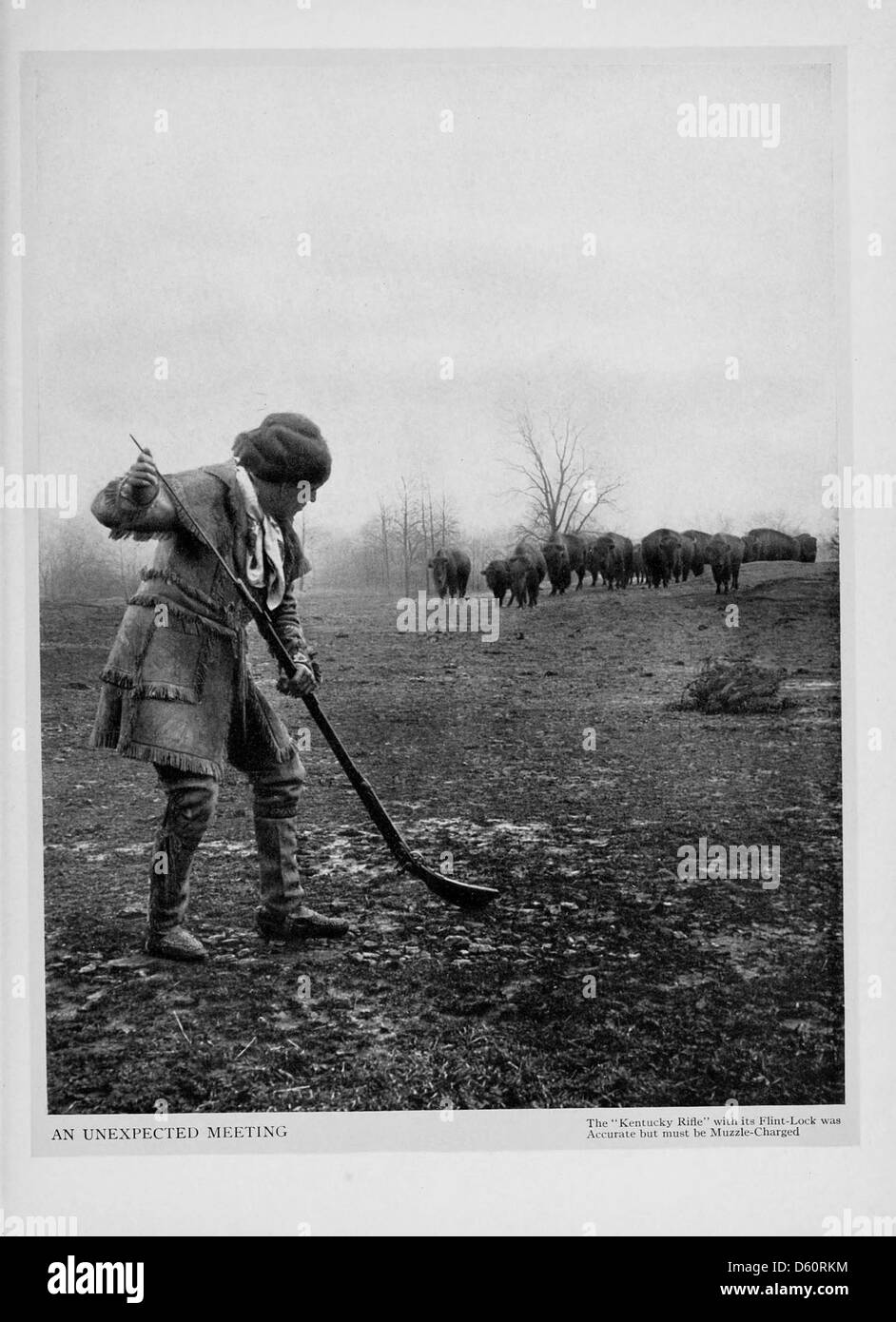 Frontier hunting weapons hi-res stock photography and images - Alamy