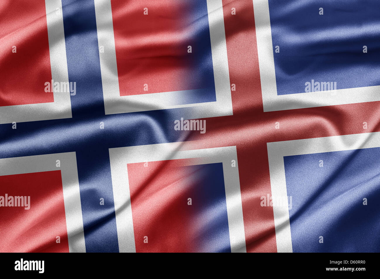 Norway iceland flag hi-res stock photography and images - Alamy
