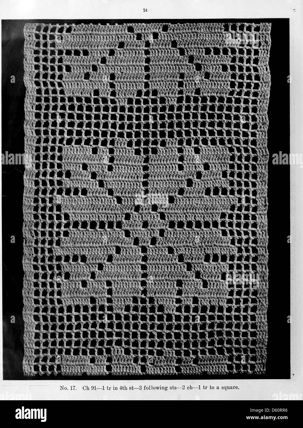 This 1913 book showcases various bedspread designs, including crochet ...