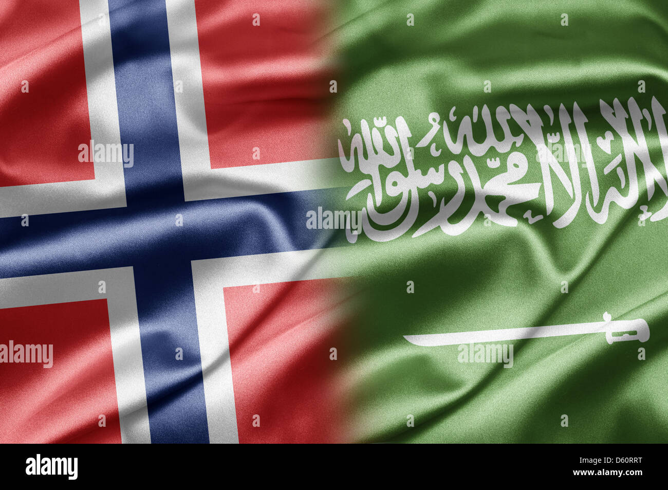 Norway saudi arabia flag hi-res stock photography and images - Alamy