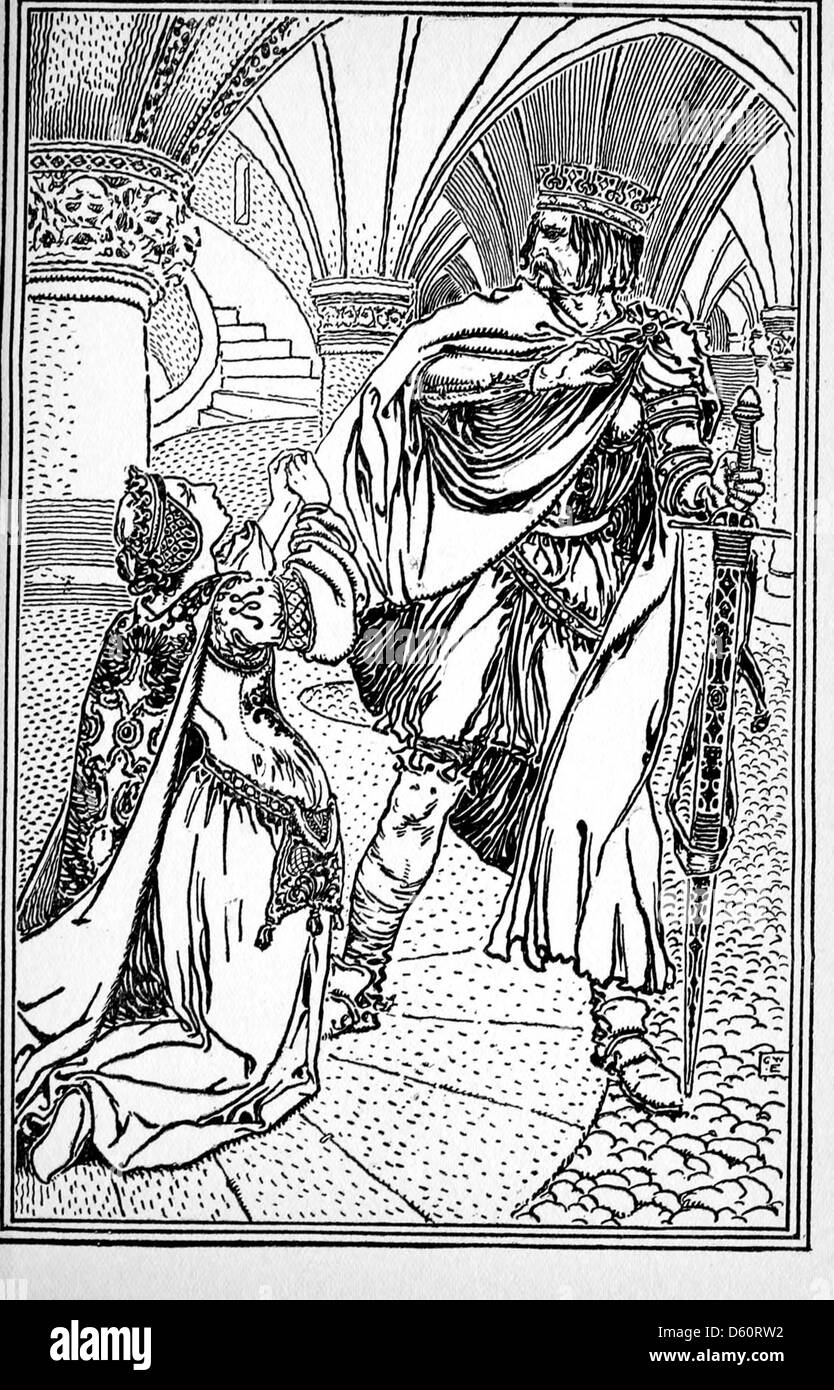 Medieval ballads Black and White Stock Photos & Images - Alamy